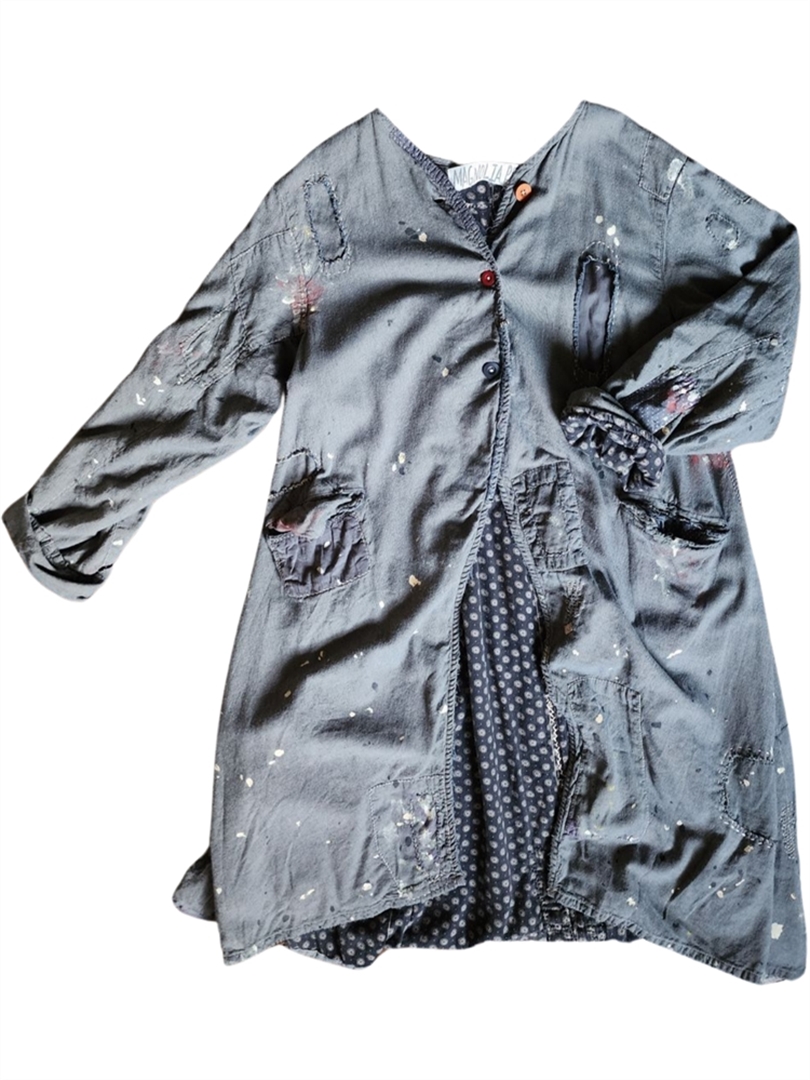 Magnolia Pearl Trade - Leni Jacket in color Hobo Queen. $600 OS