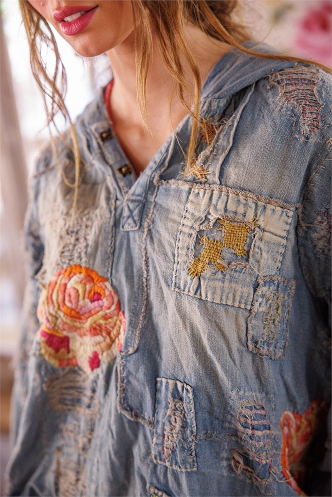 Magnolia Pearl Trade - Wild Roses Hermosa Hoodie